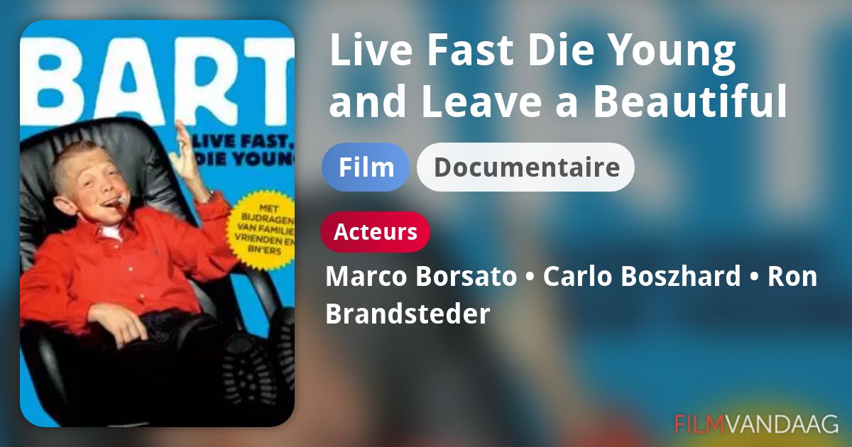 Live Fast Die Young and Leave a Beautiful Corpse (film, 2002 ...