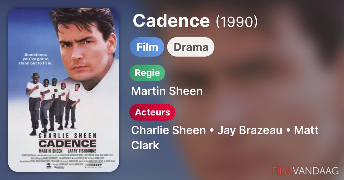 Cadence (film, 1990) - FilmVandaag.nl