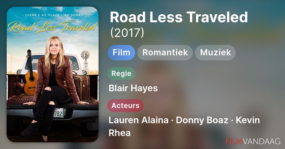 Road Less Traveled (film, 2017) - FilmVandaag.nl