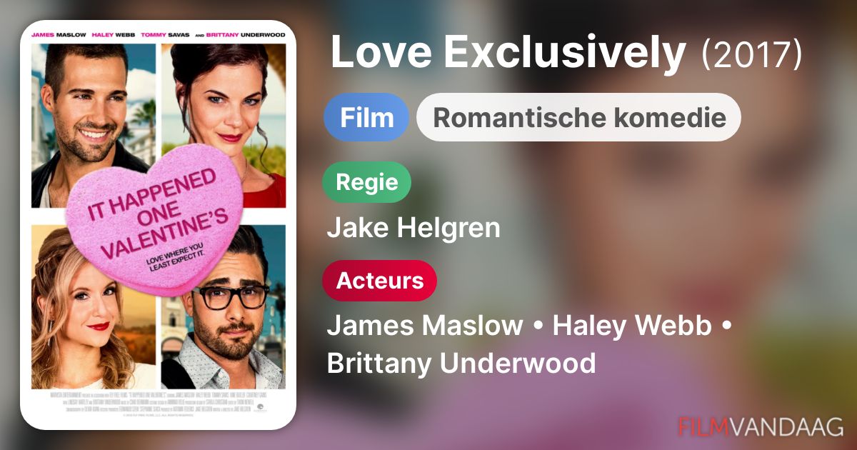 Love Exclusively (film, 2017) - FilmVandaag.nl