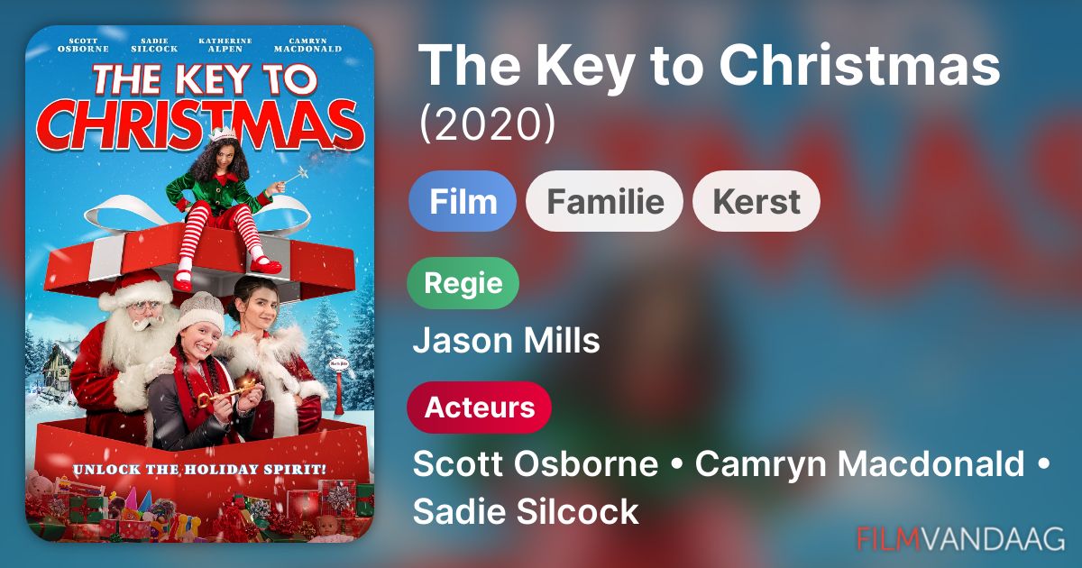 The Key to Christmas (film, 2020) - FilmVandaag.nl