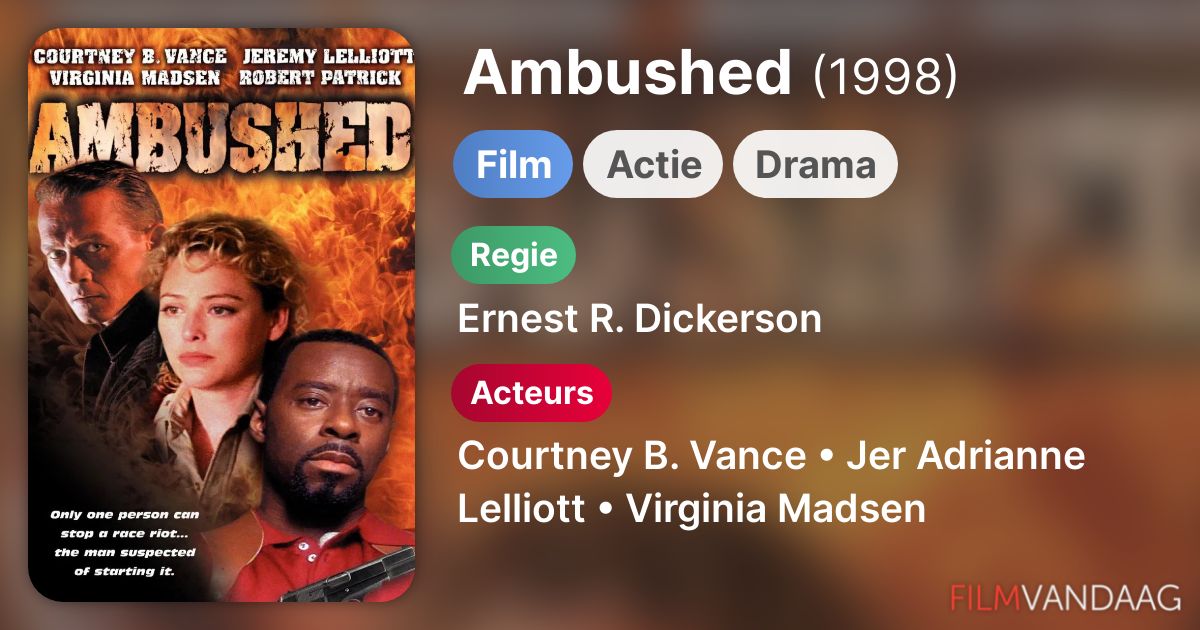 Ambushed (film, 1998) - FilmVandaag.nl