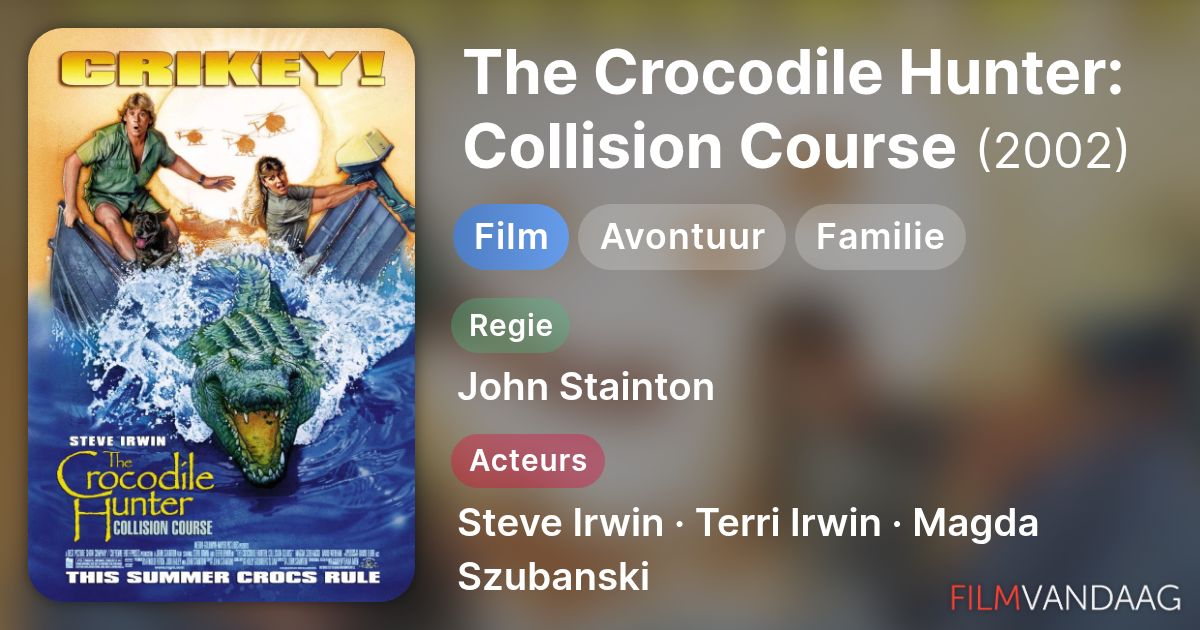 The Crocodile Hunter: Collision Course (film, 2002) - FilmVandaag.nl