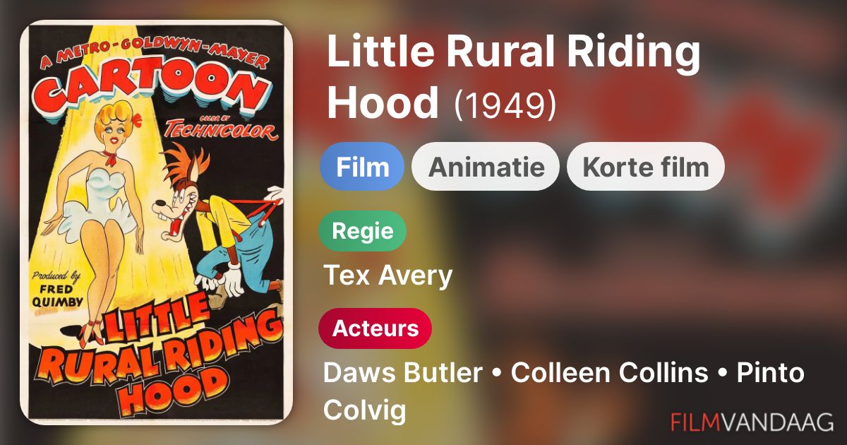 Little Rural Riding Hood (film, 1949) - FilmVandaag.nl