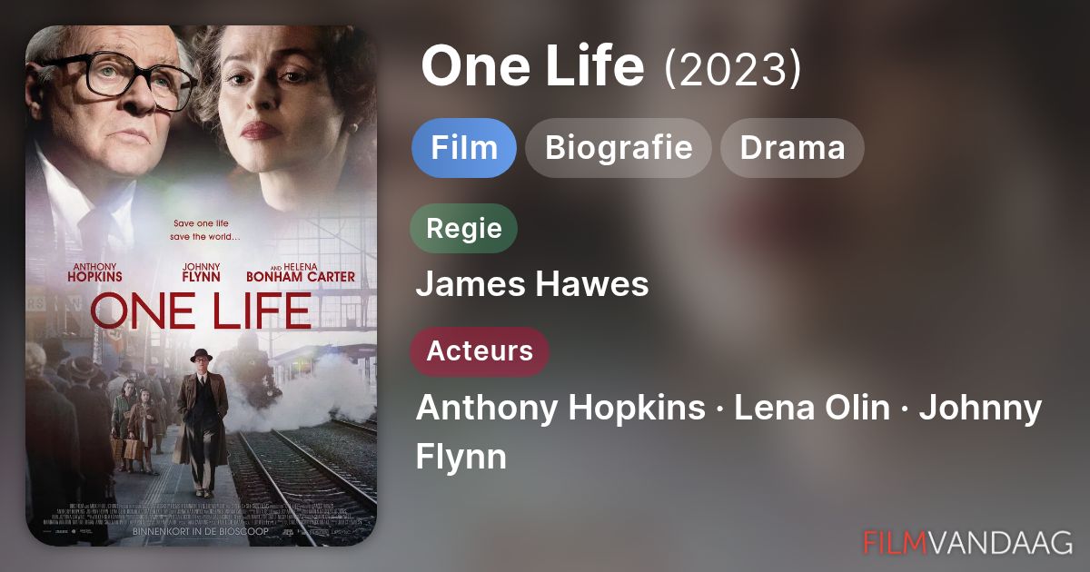 One Life (film, 2023) - FilmVandaag.nl