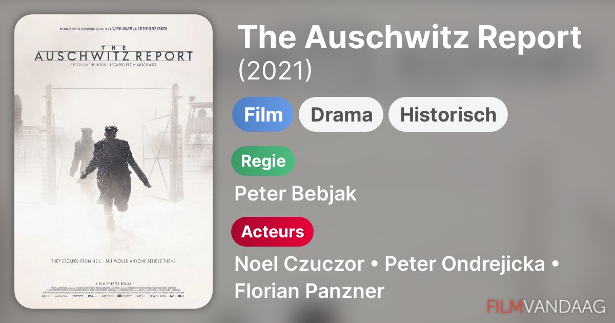 The Auschwitz Report (film, 2021) - FilmVandaag.nl