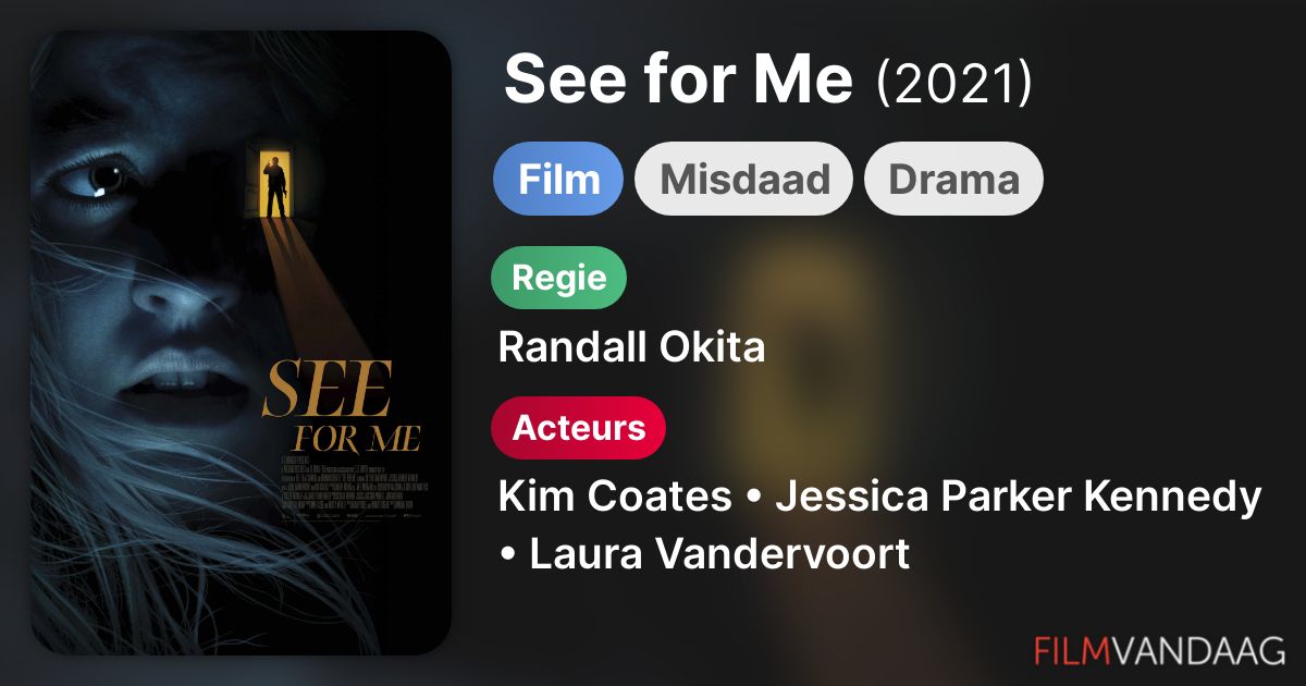 See for Me (film, 2021) - FilmVandaag.nl