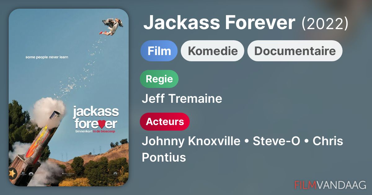 Jackass Forever (film, 2022) - FilmVandaag.nl