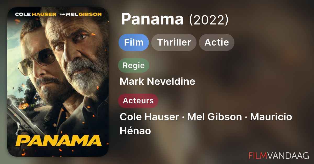 Panama (film, 2022) - FilmVandaag.nl