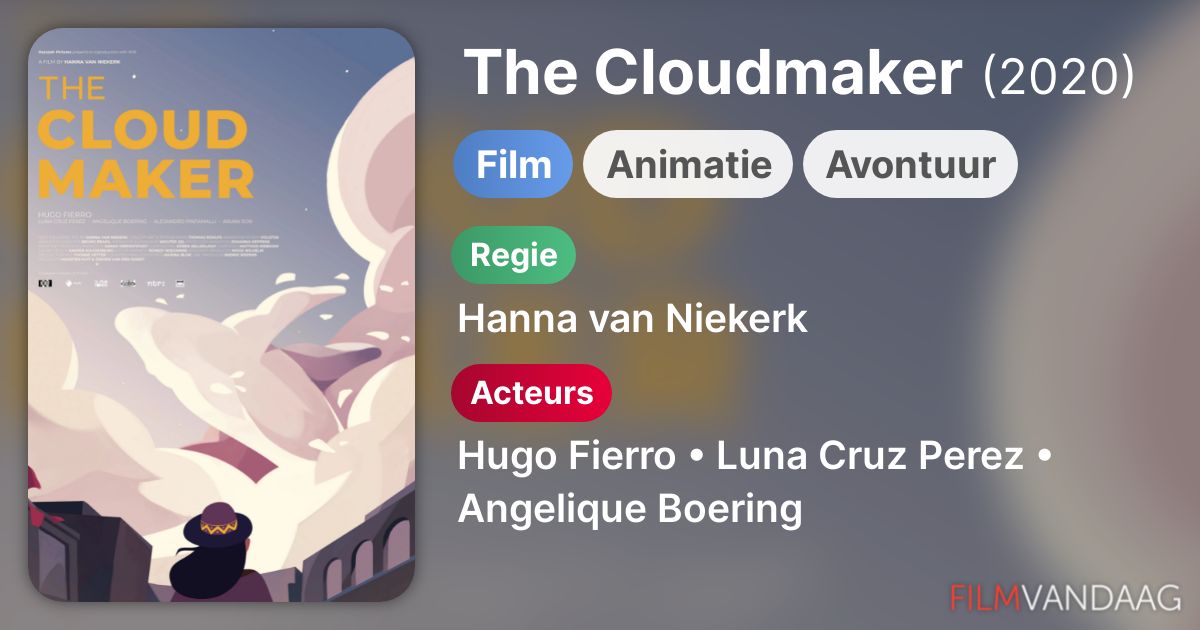 The Cloudmaker (film, 2020) - FilmVandaag.nl