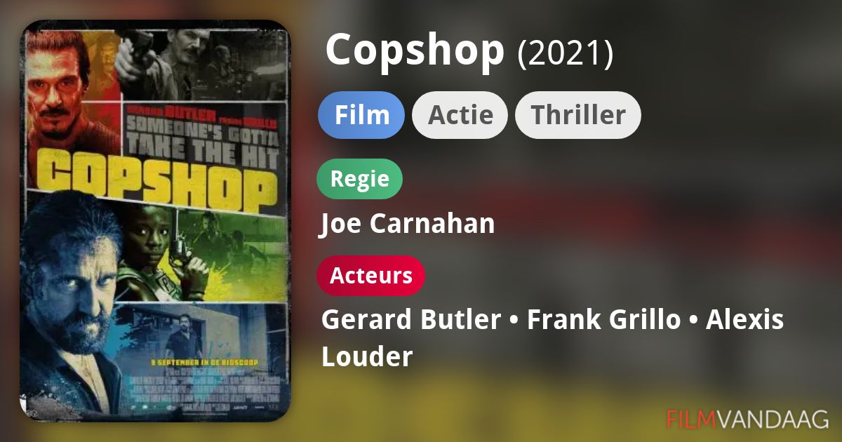 Copshop (film, 2021) - FilmVandaag.nl