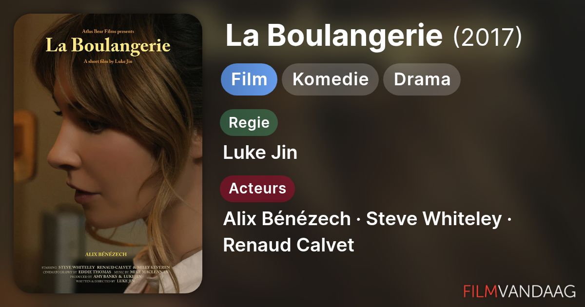 La Boulangerie (film, 2017) Nu Online Kijken - FilmVandaag.nl