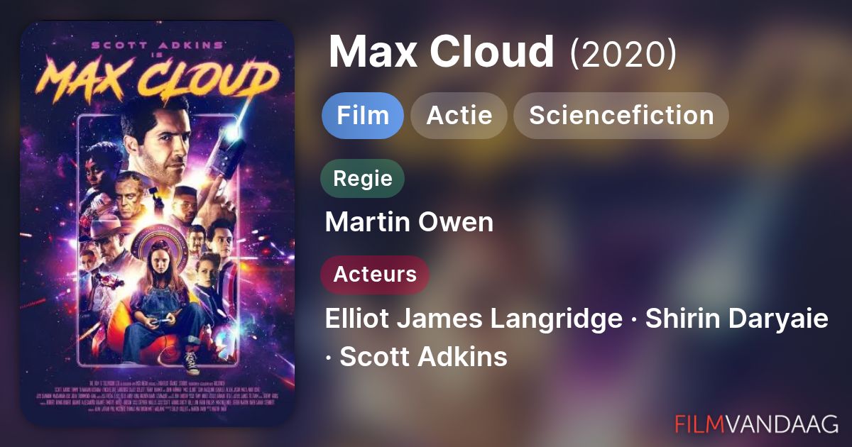 Max Cloud (film, 2020) - FilmVandaag.nl