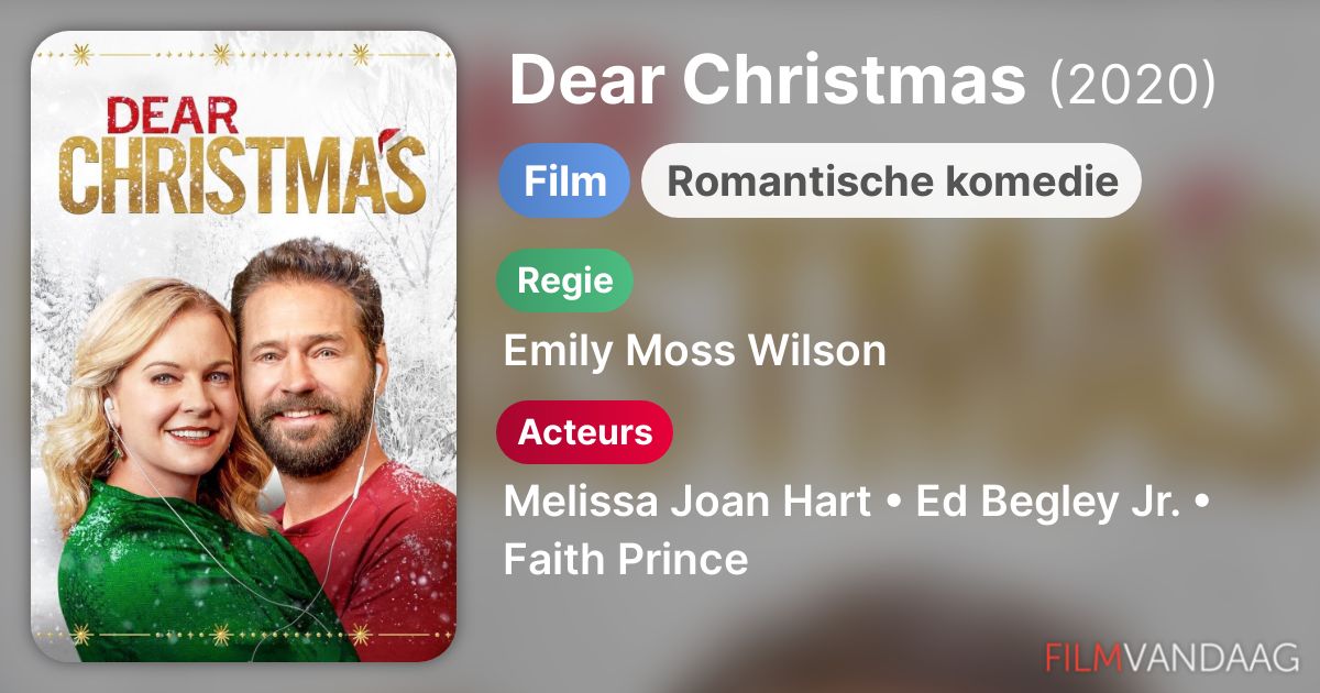 Dear Christmas (film, 2020) - FilmVandaag.nl