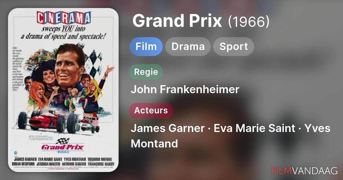 Grand Prix (film, 1966) - FilmVandaag.nl