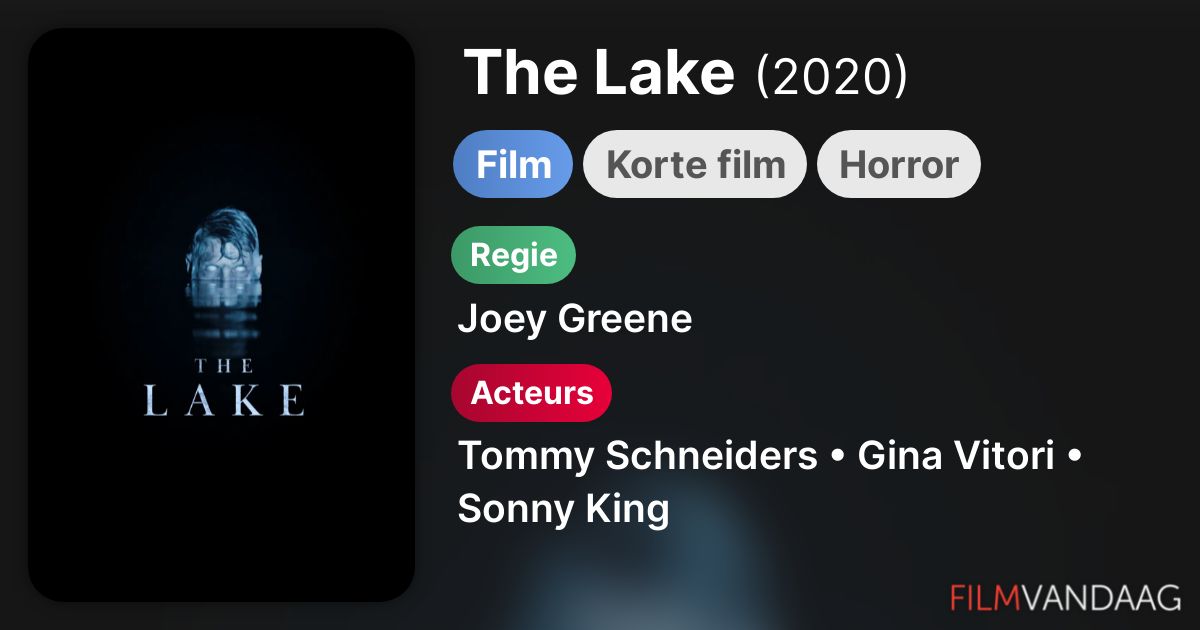 The Lake (film, 2020) - FilmVandaag.nl