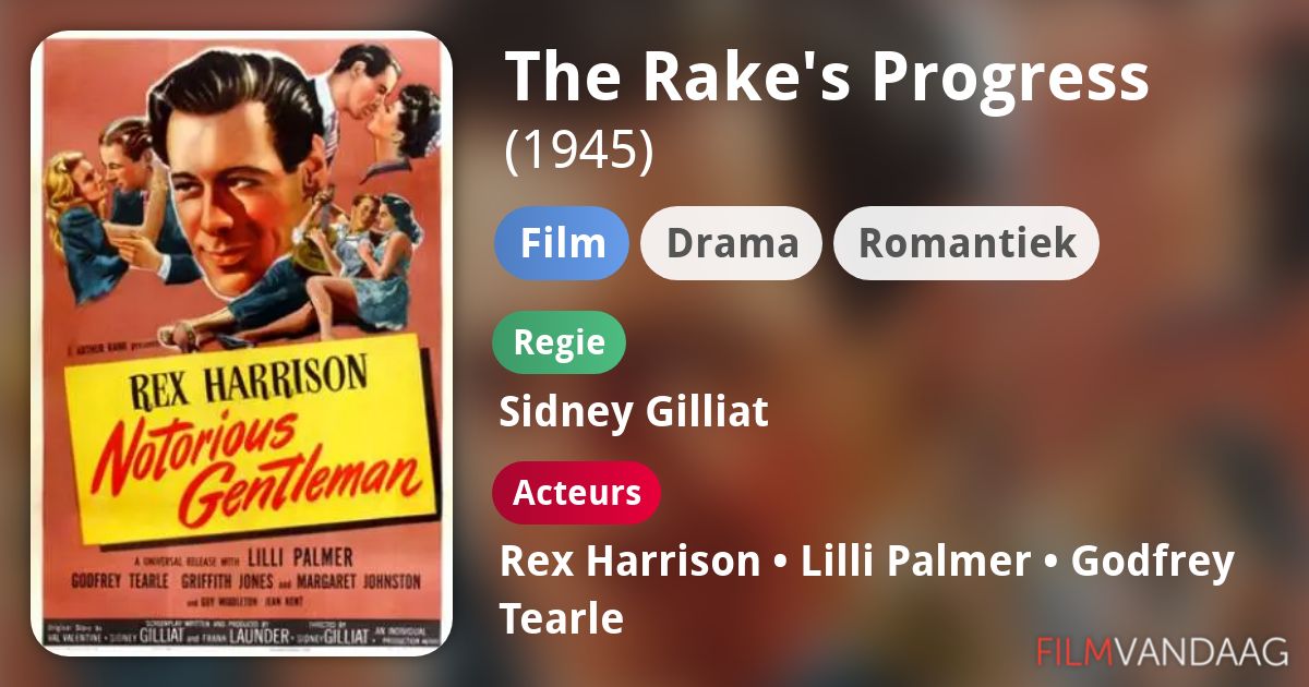 The Rake's Progress (film, 1945) - FilmVandaag.nl