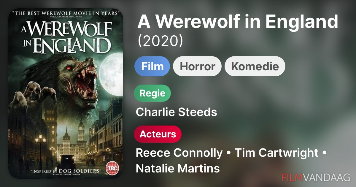 A Werewolf in England (film, 2020) - FilmVandaag.nl
