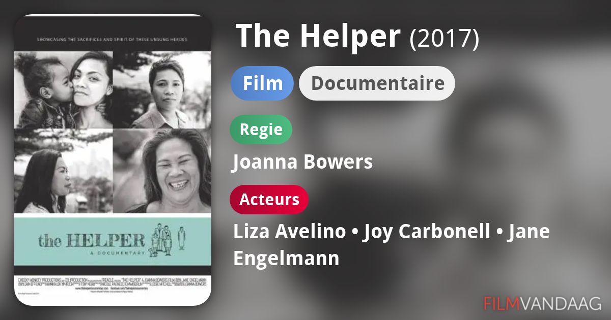 The Helper (film, 2017) - FilmVandaag.nl