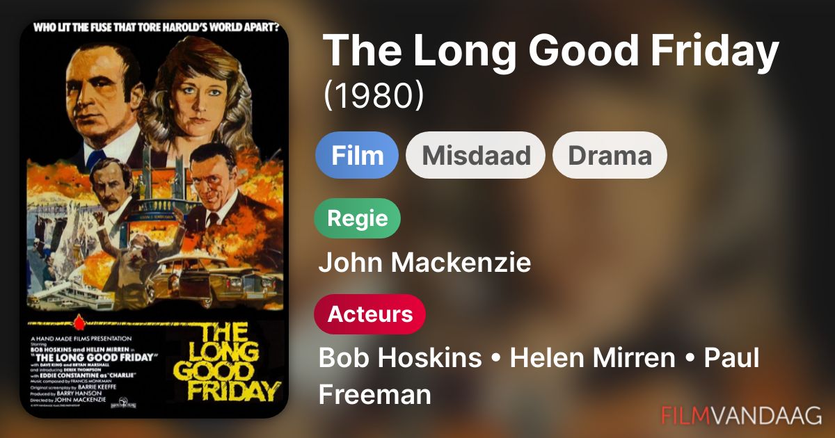 The Long Good Friday (film, 1980) - FilmVandaag.nl