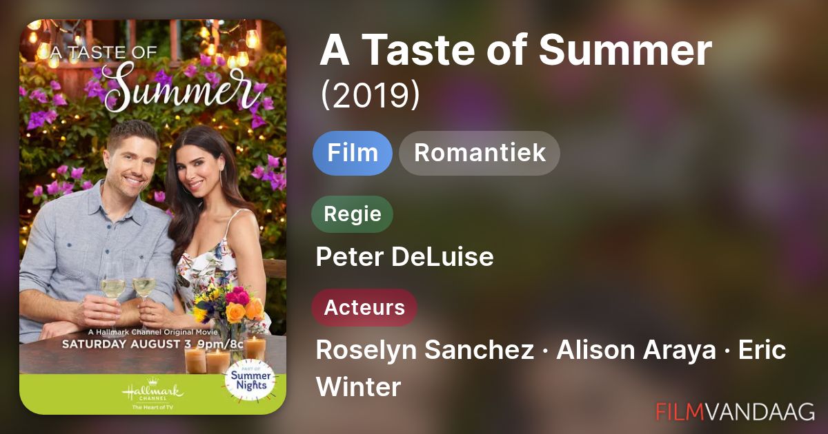A Taste of Summer (film, 2019) - FilmVandaag.nl