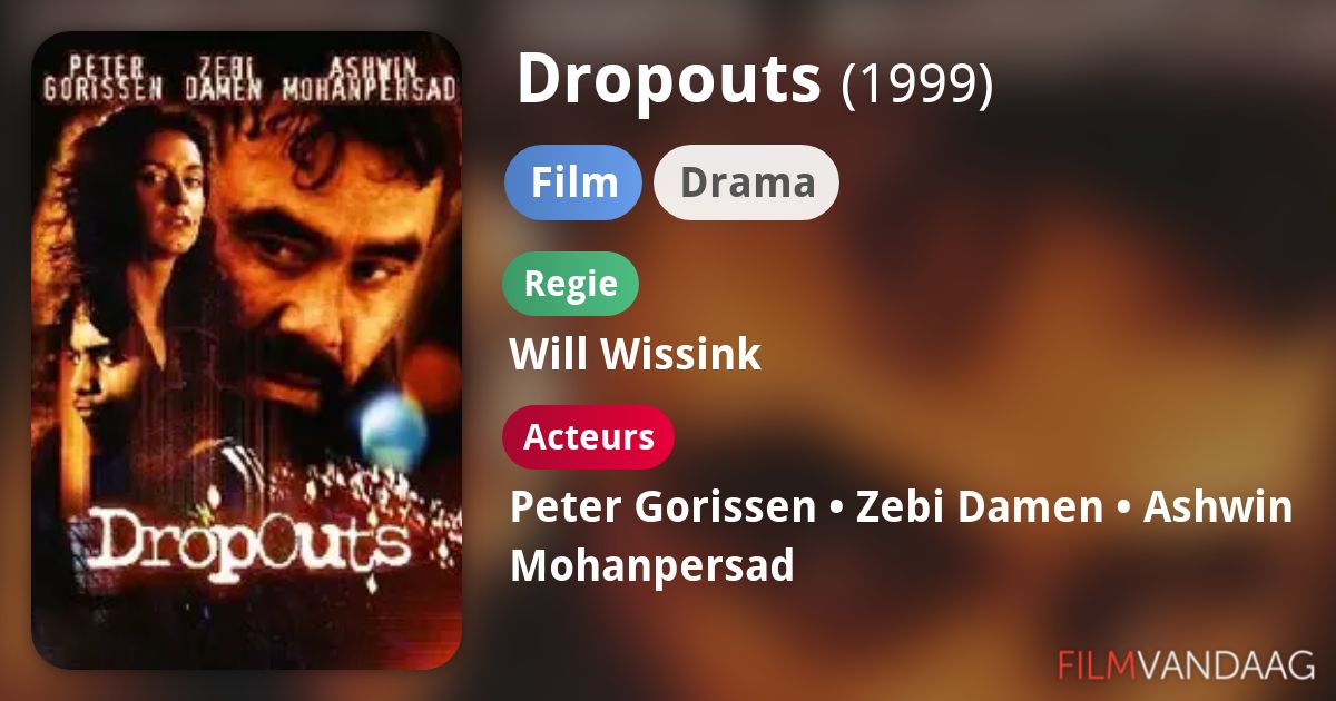 Dropouts (film, 1999) kopen op dvd of blu-ray - FilmVandaag.nl