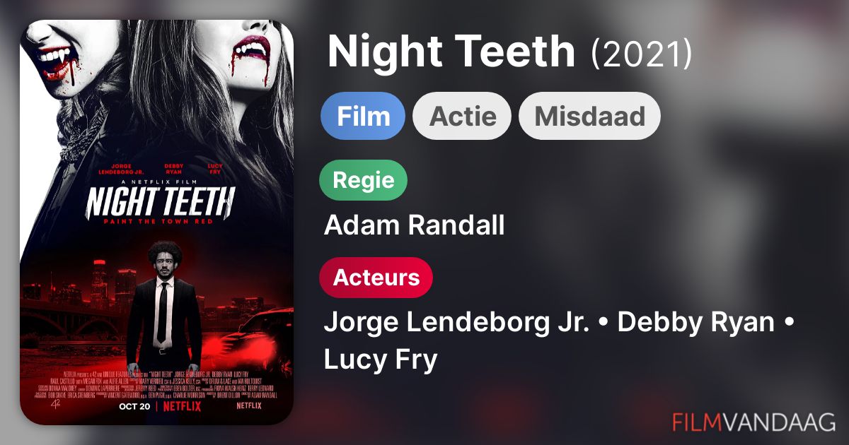 Night Teeth (film, 2021) - FilmVandaag.nl