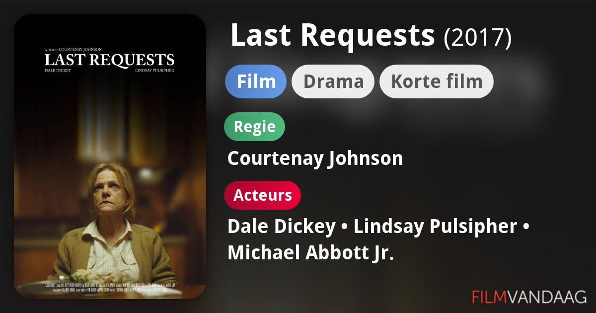 Last Requests (film, 2017) - FilmVandaag.nl