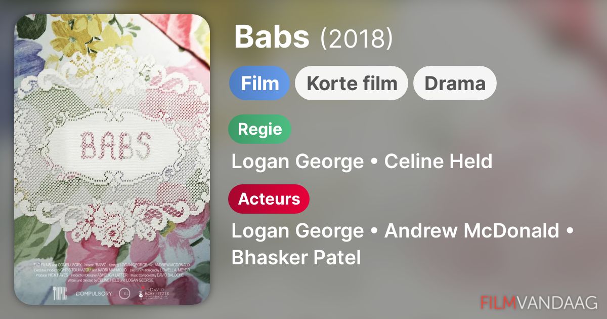 Babs (film, 2018) - FilmVandaag.nl