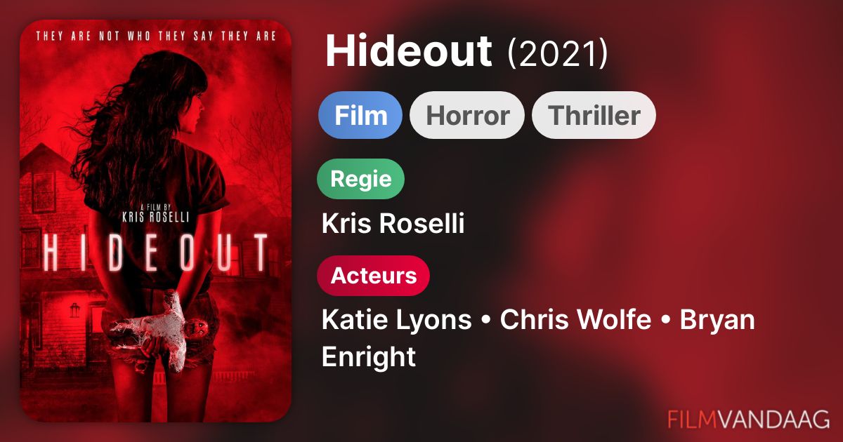 Hideout (film, 2021) - FilmVandaag.nl