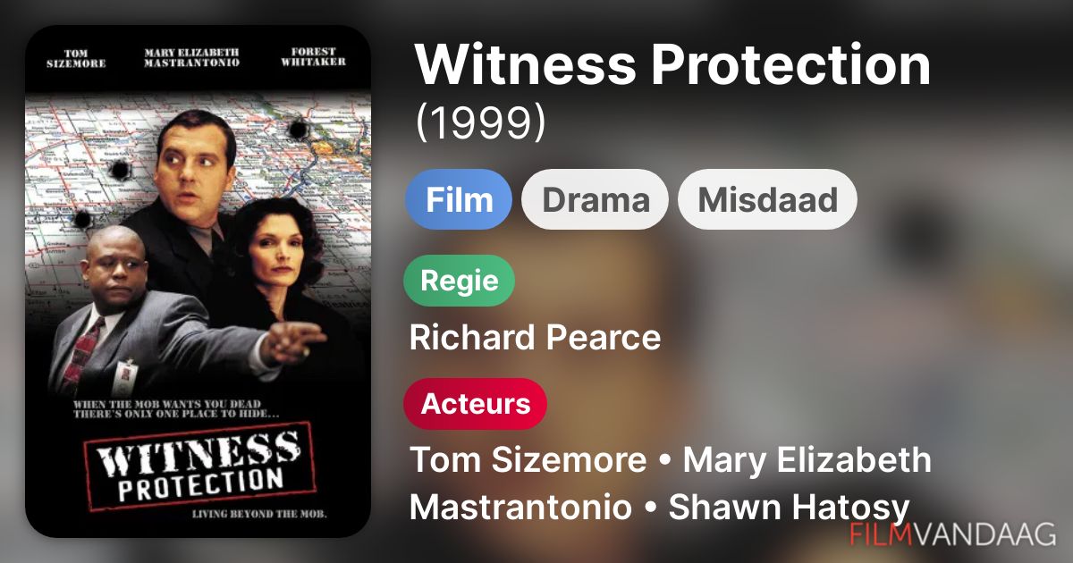 Witness Protection (film, 1999) - FilmVandaag.nl