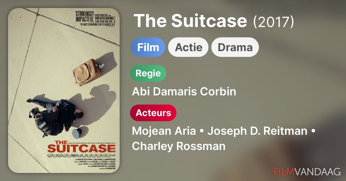 The Suitcase (film, 2017) - FilmVandaag.nl