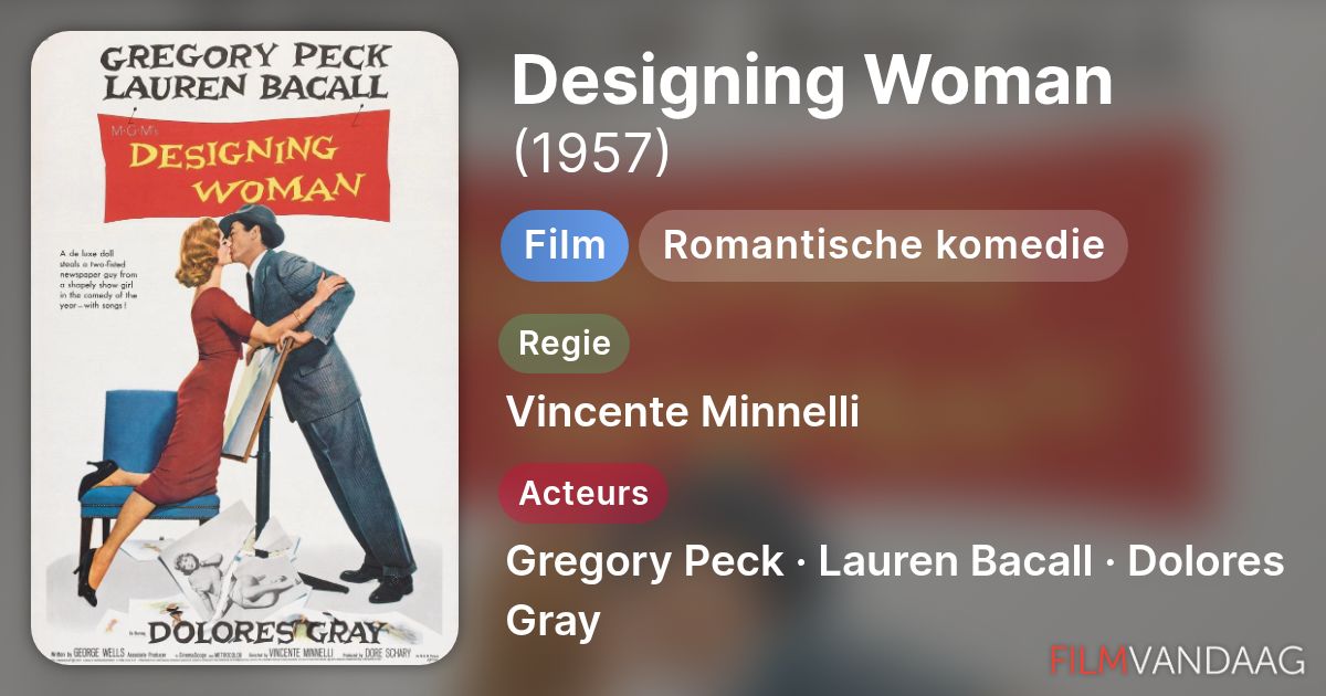 Designing Woman (film, 1957) - FilmVandaag.nl
