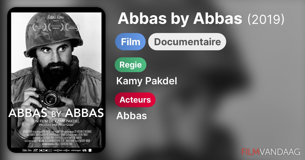 Abbas by Abbas (film, 2019) - FilmVandaag.nl