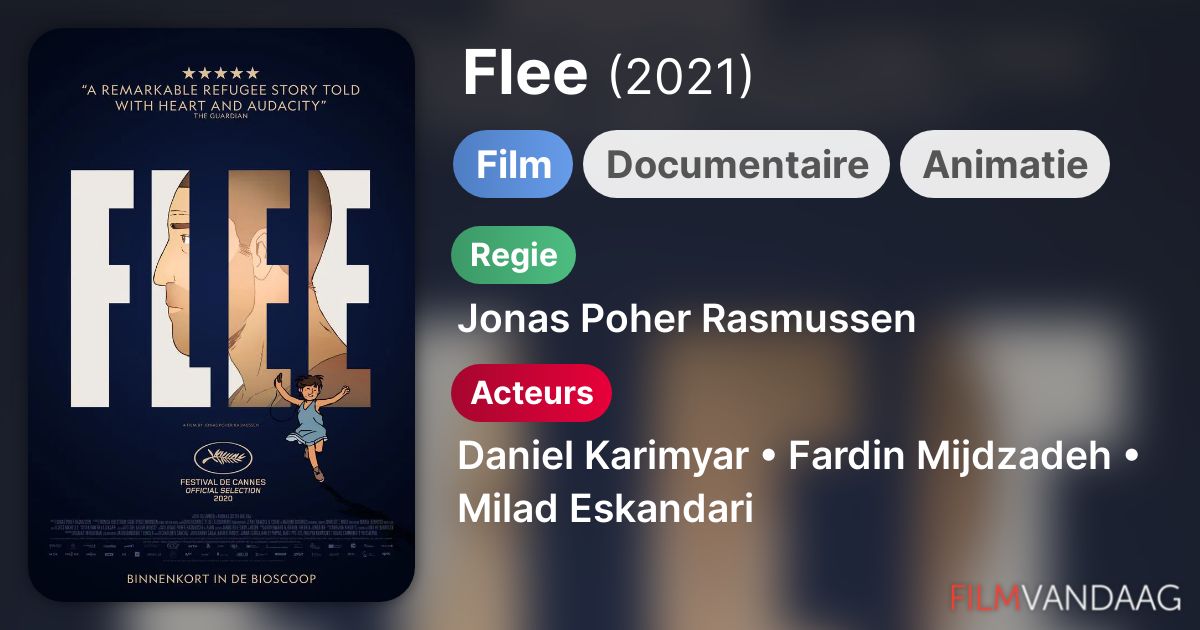 Flee (film, 2021) - FilmVandaag.nl