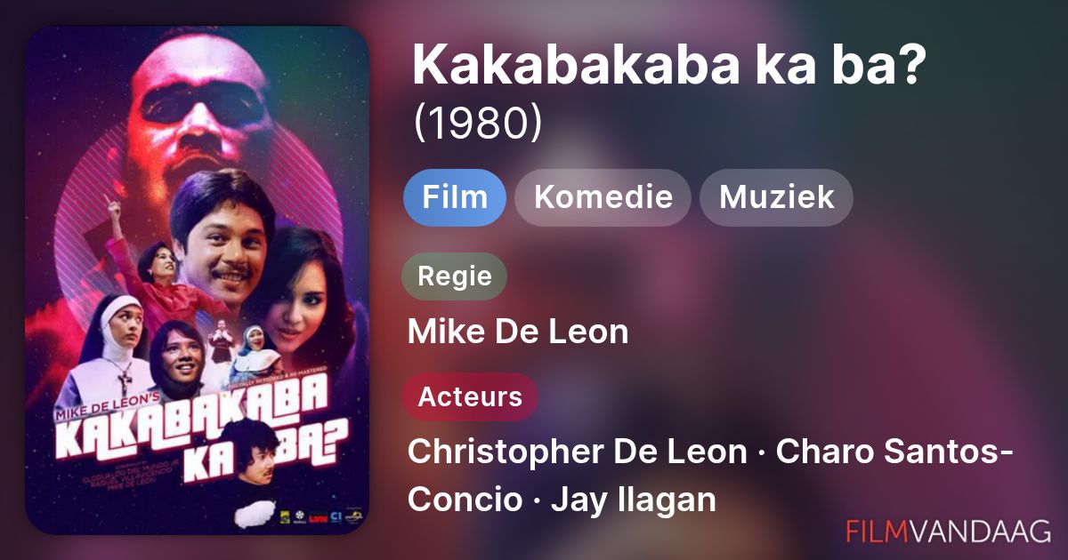 Kakabakaba ka ba? (film, 1980) - FilmVandaag.nl