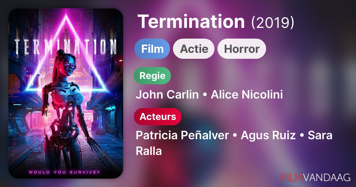 Termination (film, 2019) - FilmVandaag.nl