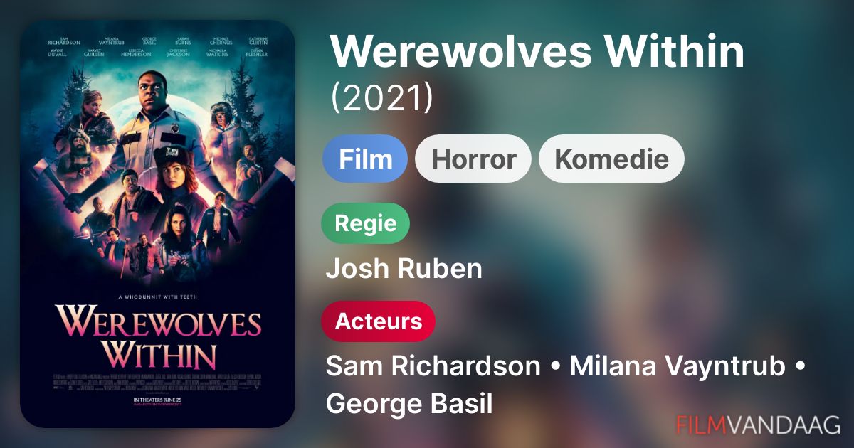 Werewolves Within (film, 2021) - FilmVandaag.nl