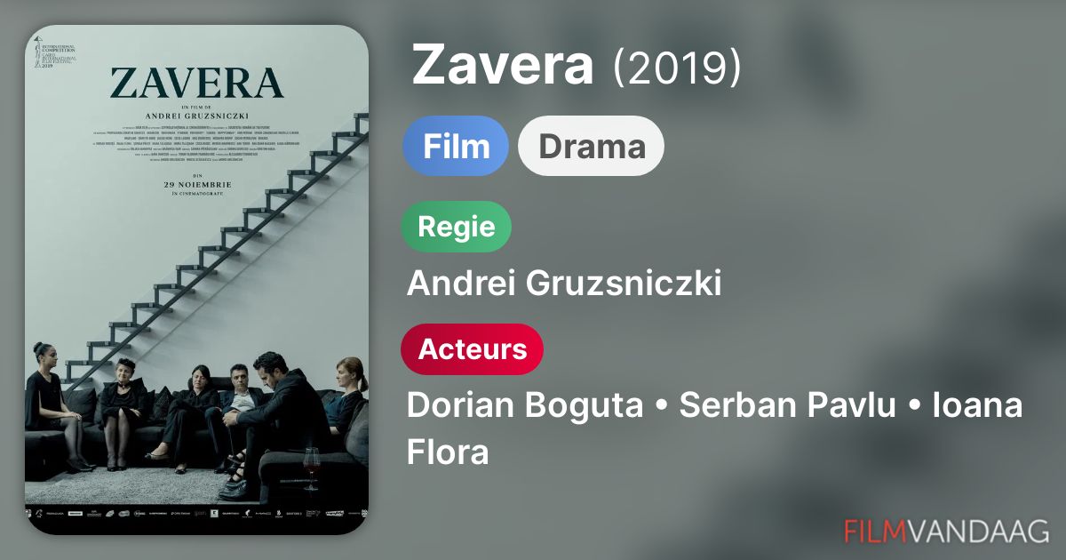 Zavera (film, 2019) - FilmVandaag.nl