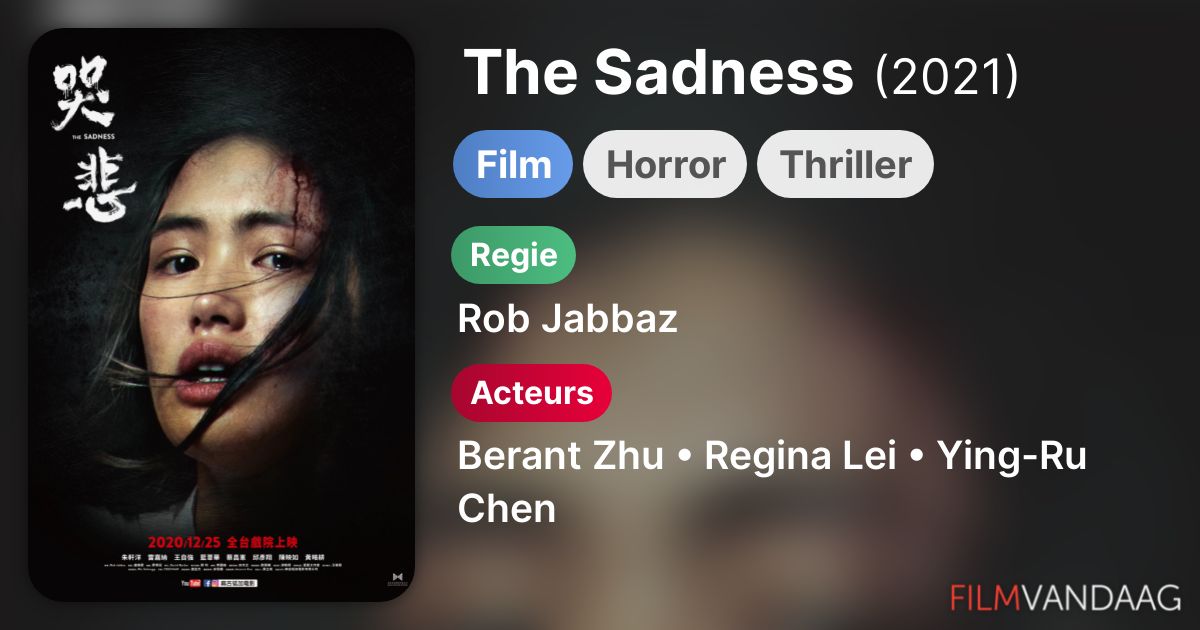 The Sadness (film, 2021) - FilmVandaag.nl