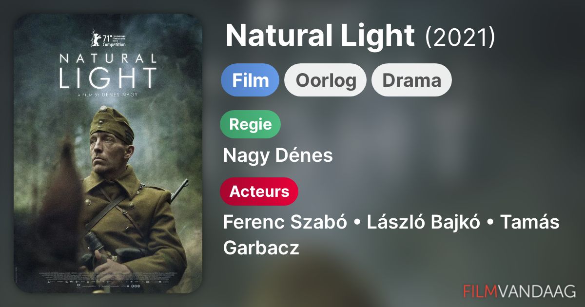 Natural Light (film, 2021) - FilmVandaag.nl