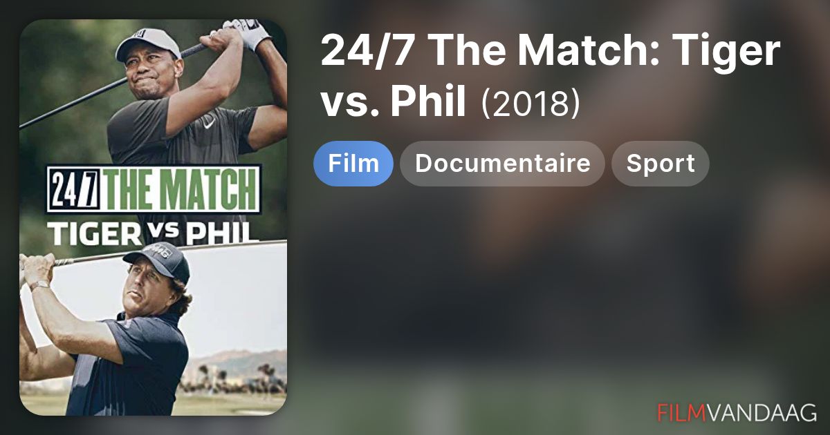 24/7 The Match: Tiger vs. Phil (film, 2018) - FilmVandaag.nl