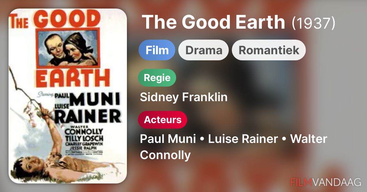 The Good Earth (film, 1937) - FilmVandaag.nl