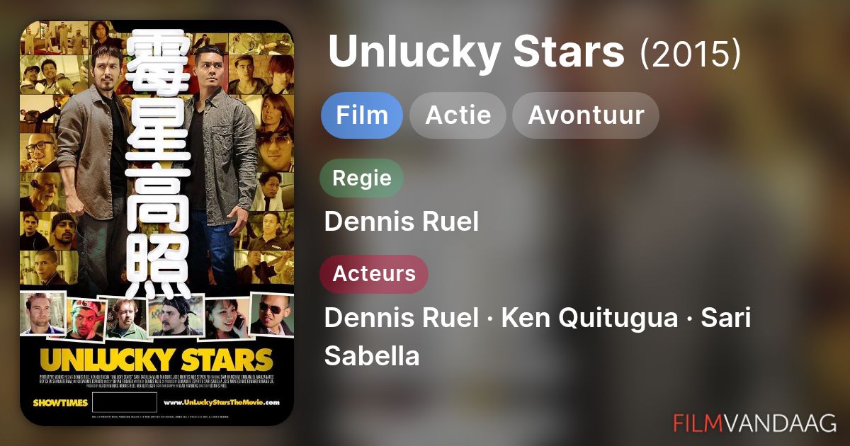 Unlucky Stars (film, 2015) - FilmVandaag.nl