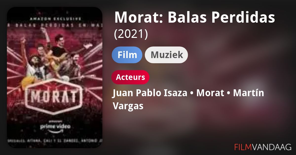 Morat: Balas Perdidas (film, 2021) - FilmVandaag.nl