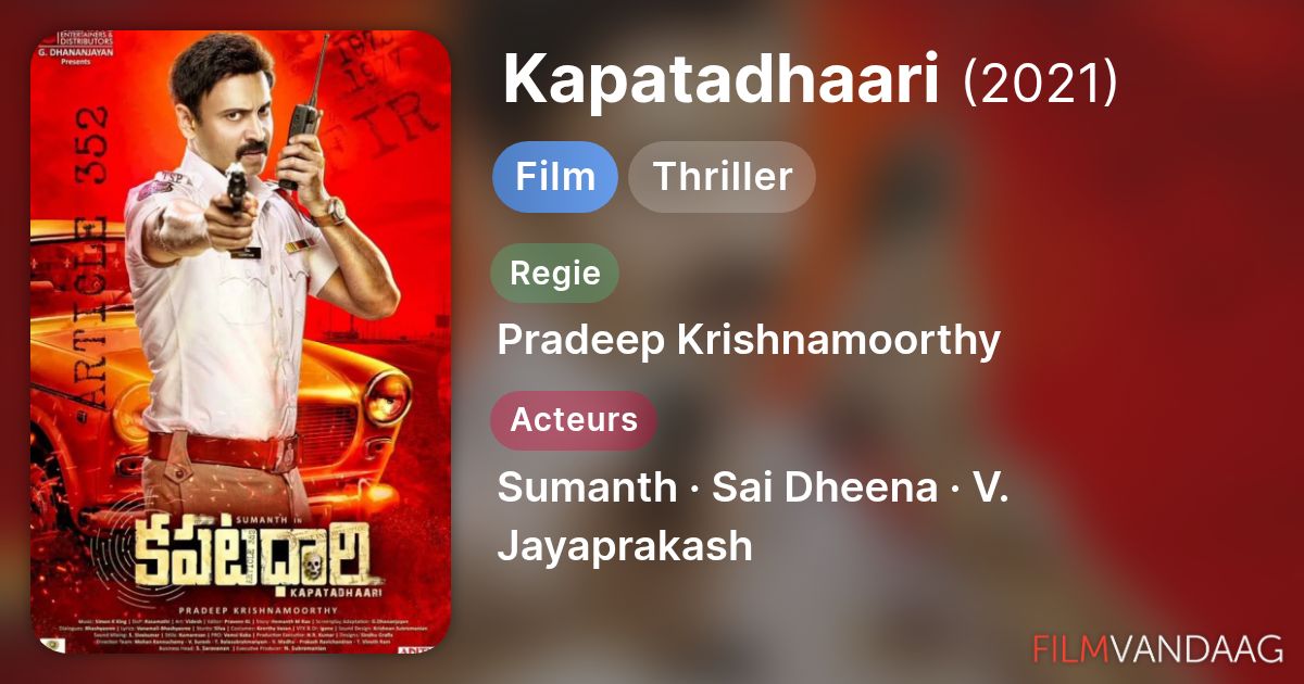 Kapatadhaari (film, 2021) - FilmVandaag.nl