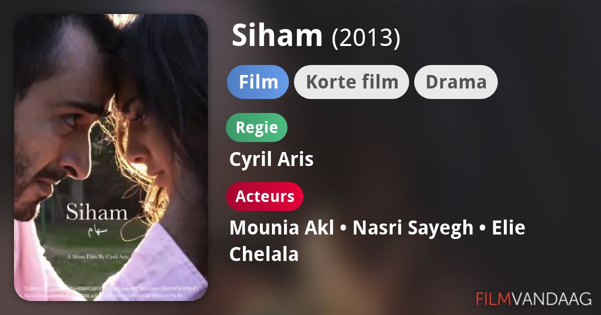 Siham (film, 2013) - FilmVandaag.nl
