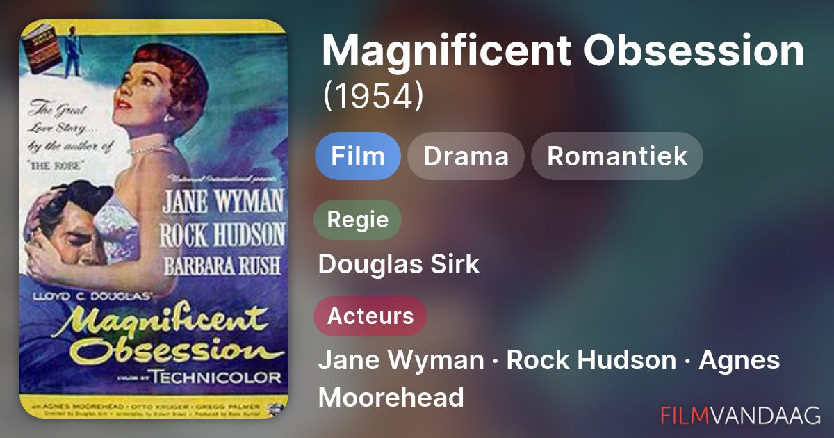 Magnificent Obsession (film, 1954) - FilmVandaag.nl