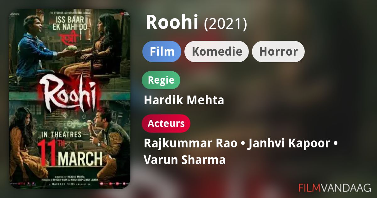 Roohi (film, 2021) - FilmVandaag.nl