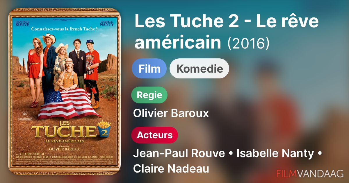 Les Tuche 2 - Le rêve américain (film, 2016) - FilmVandaag.nl